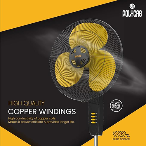 POLYCAB AERY HIGH SPEED PEDESTAL FAN