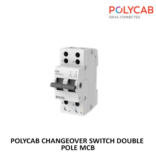 POLYCAB CHANGEOVER SWITCH DOUBLE POLE MCB